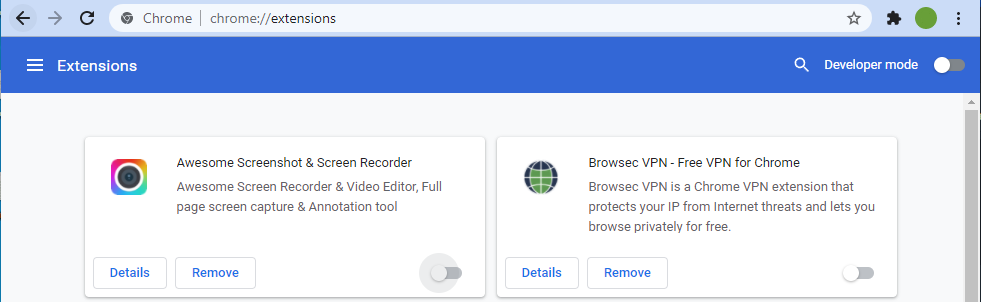 How to disable proxy on Windows